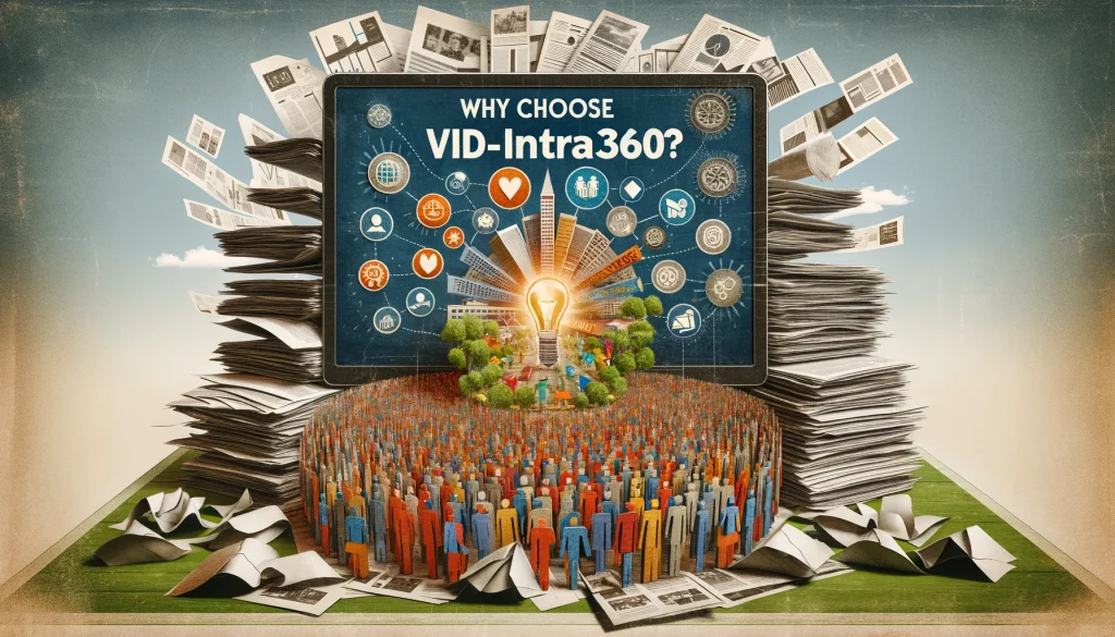 Vid-intra360: 新時代の社内報を体験しよう